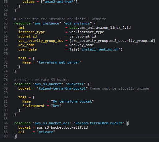 Using Terraform to Launch an s3 Bucket and EC2 Instance with Jenkins | by Roland Archie | Medium