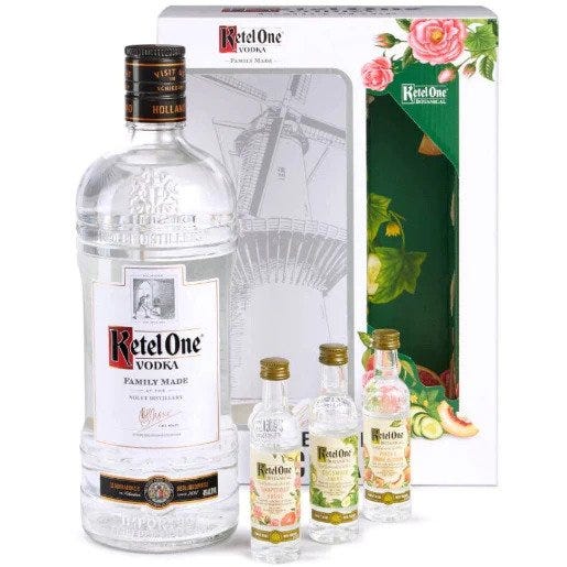 Ketel One Vodka Gift Set 1.75 Liter - Liquorbros - Medium