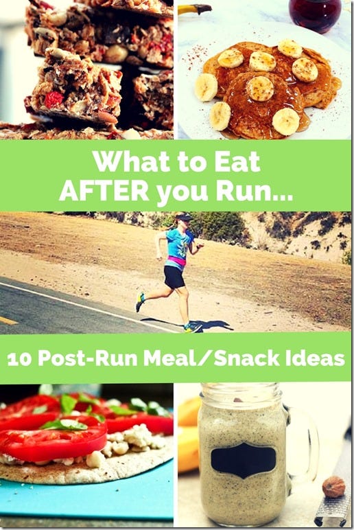 What to Eat After You Run | by Grace Plunk | Medium