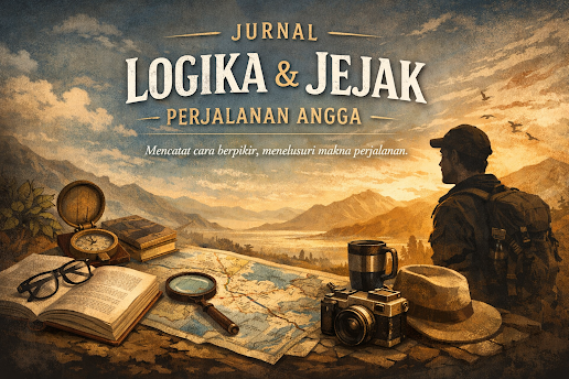 Jurnal Logika & Jejak Perjalanan. Saya menulis bukan untuk menjadi yang ...