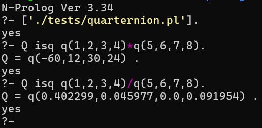 Introducing Quaternions in Prolog | by Kenichi Sasagawa | Oct, 2024 ...