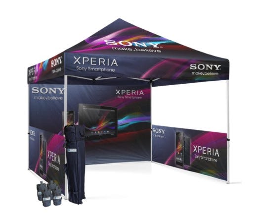 Boost Your Brand with an Eye-Catching Custom Vendor Tent | by ...