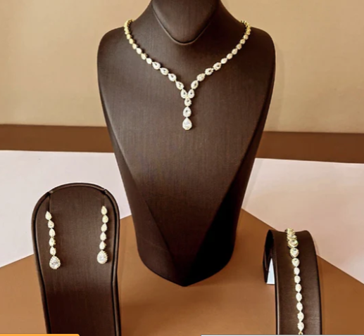 Elegant Pearl Sets for Weddings at Ellee Couture Boutique | by Janet ...