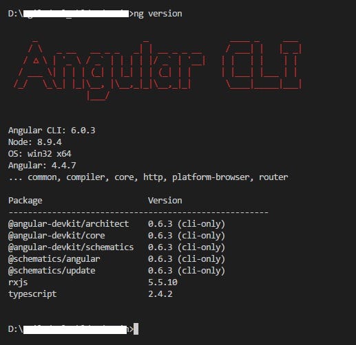 將專案升級到Angular 6+紀錄. 首先必須升級@angular/cli，以npm為例，如果是yarn請自行替換指令… | by ...