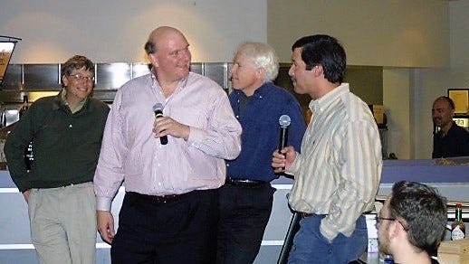 Bill Gates And Steve Ballmer