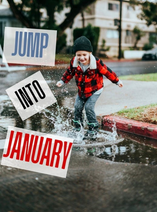 Let’s Jump Into January. A month of writing prompts just for you | by ...