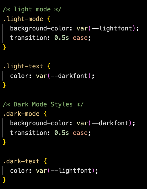 Creating a Toggle Between Light and Dark Mode | by Loverta Brown | Mar, 2024 | Medium