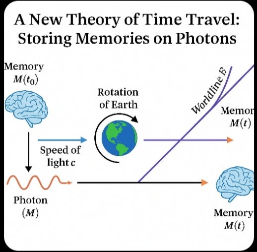 🧠 A New Theory of Time Travel: Storing Memories on Photons | by Marwan ...