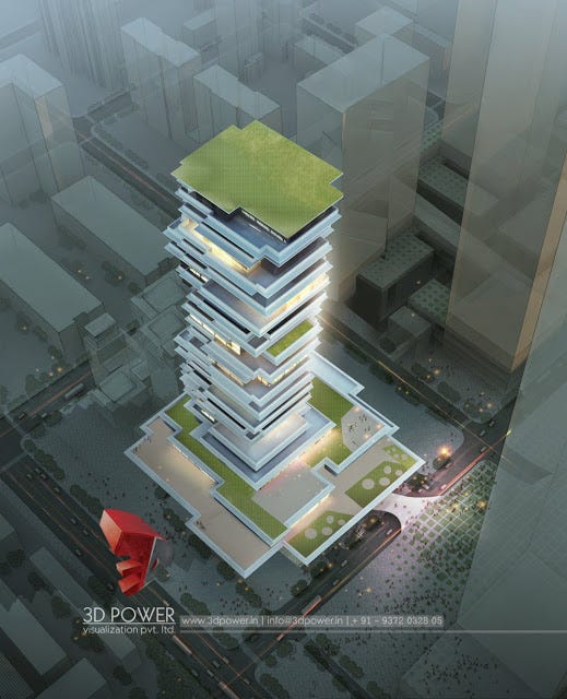 Best Apartment 3D Architectural Rendering In Pune | by Krishnamodi | Medium
