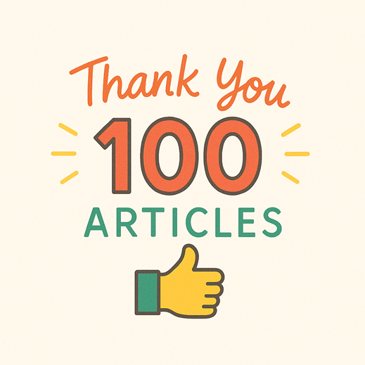 Reflection on 100 Articles. This is my 100th article and I would… | by ...