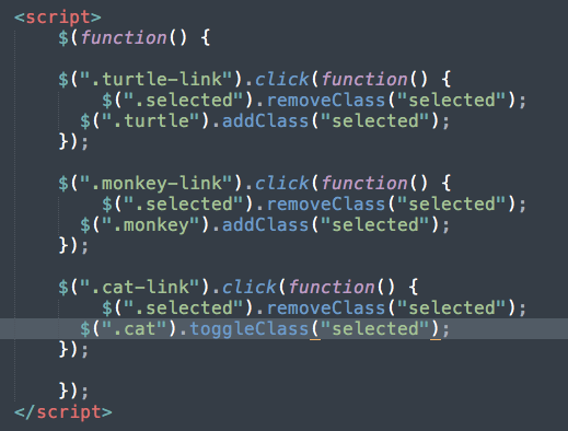 Jquery And The Joy Of Class Toggling By Craig Anderson Medium