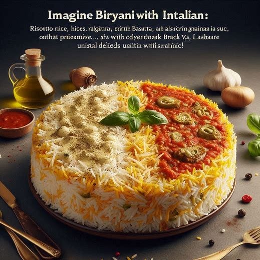 Over a plate of biryani: what if biryani were Italian? | by Shaher Bano ...