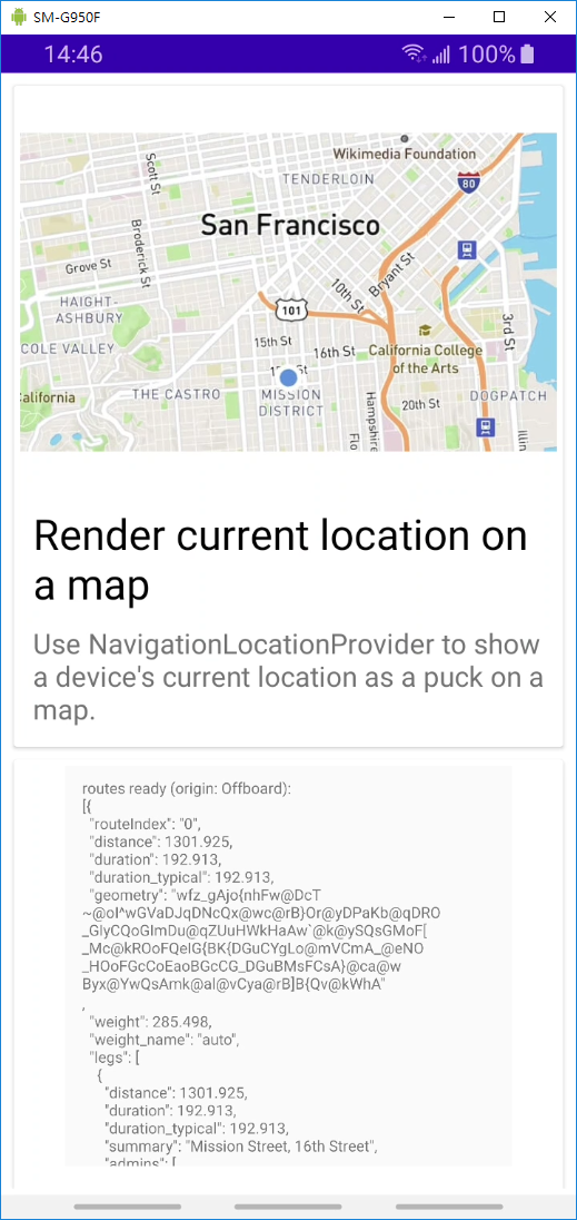 Android — Mapbox Navigation SDK Sample 畫面與使用簡介 - JLin - Medium