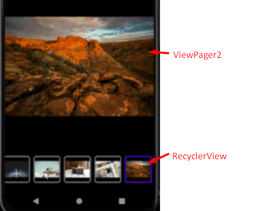 ViewPager2 for image slider with thumbnail indicator | by Teo | Medium