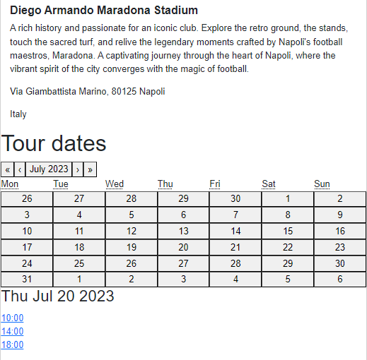 React-Calendar. For my phase 5 project, we were… | by Alex Botha | Jul ...