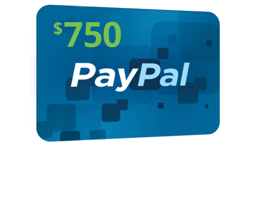 Free 750$ paypal gift card - Alonzozeid - Medium