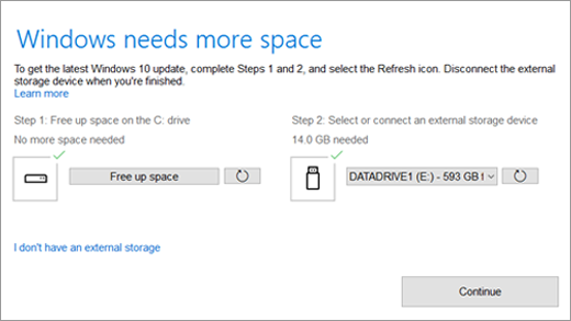how to update windows 10 using an external storage | by krupkz | Medium