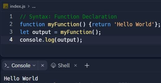 A Beginner S Guide Javascript Functions By Radleap Medium
