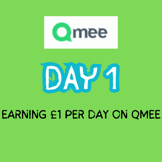 Can I Earn £1 a Day on Qmee? Day 1 | by Pablina - F🌺M. | Medium