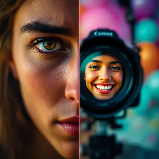 The Difference Between the Partner’s Eyes and a Camera | by How AI is ...