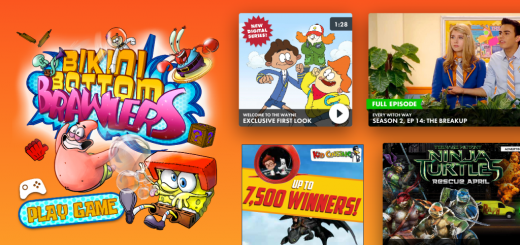 Nickelodeon Gets a Digital Overhaul — Nickelodeon’s new website and ...
