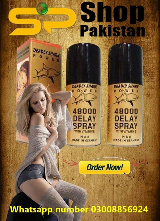 Deadly Shark Delay Spray at Best Price In Hub | by Arslanmota | Sep, 2023 | Medium