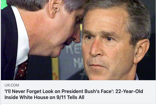 I Was A White House Staffer On 9/11… I Will Never Forget The Look On ...