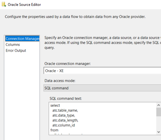 Ssis Error With Column Starzodiac Medium