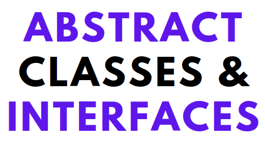 What is the Abstract classes & Interfaces | by Lahiru Rajapakshe | Medium