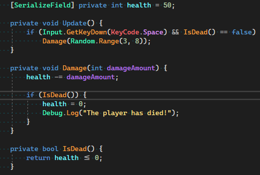Using Return Types and Passing Parameters For a Small Game! | by Natalia DaLomba | Medium