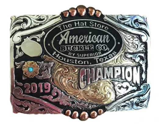 Unique Custom Western Belt Buckles in Texas - Superior Trophies - Medium