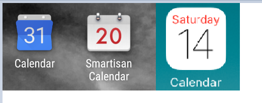 Product Teardown 17 — Calendar on Apple, Google and Smartisan | by Han ...