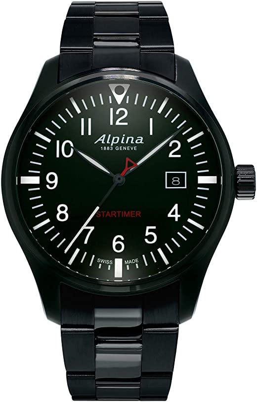 Alpina Women’s Swiss Quartz Sport Watch with Stainless Steel/Black | by ...