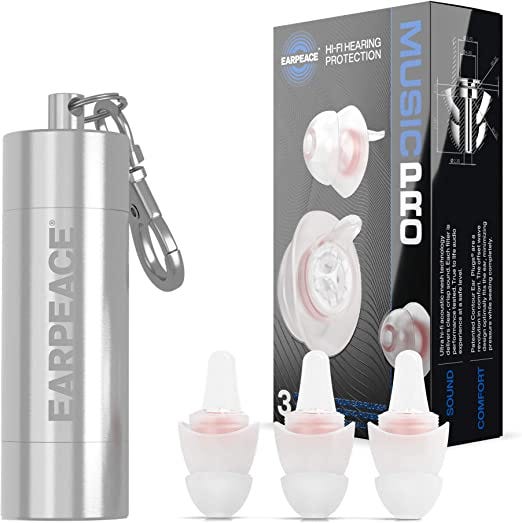 High Fidelity hearing protection Earplugs - Earpeacemusicpro - Medium