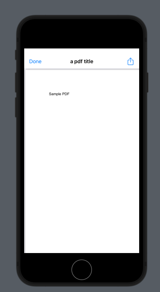 SwiftUI Pdf View using Data/NSData | by Vlado Grancaric | Medium