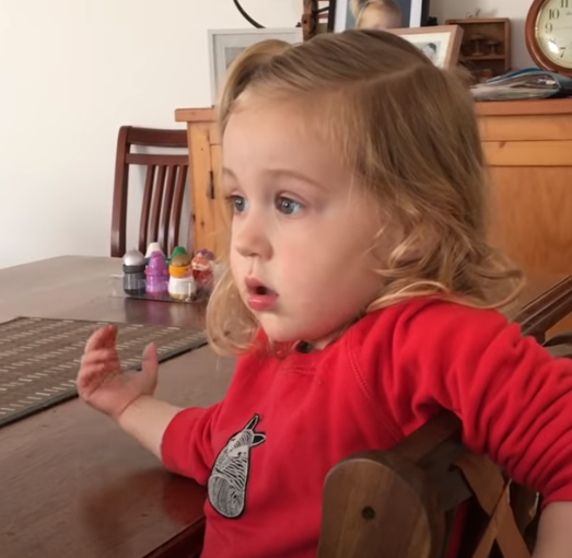 At the age of 2-Years Old Finds Out Her Baby Brother Has Been Born | by ...