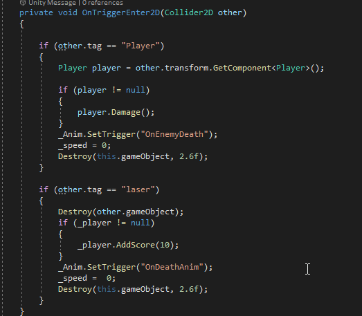Coding With Unity: Creating An Explosion On Enemy Death - ben riffe ...