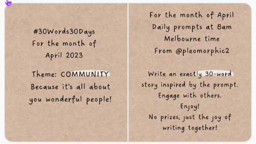 And That’s a Wrap: My Final Ten in the 30-Word, 30-Day Community ...