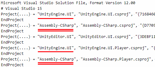 Unity Projects Analysis: The solution file has two projects named “UnityEngine.UI” | by Unicorn ...