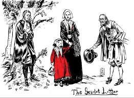 Scarlet Letter Hester And Dimmesdale In The Forest