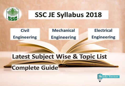 How to Download SSC JE Syllabus?. Steps to download SSC JE Syllabus ...