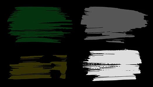 Free dark green brushstrokes vector - Nobgfx Graphic Designer - Medium