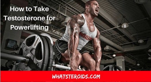 How to Take Testosterone for Powerlifting - Jacquelyn Thornton - Medium