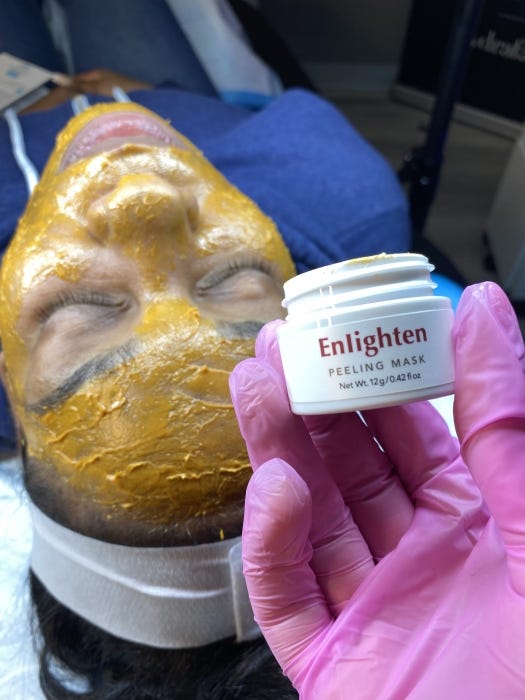 Enlighten Rx Depigmentation Peel- Two Peels - Muse Maven Skintique - Medium