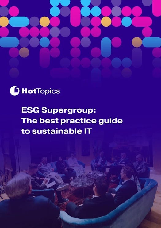 Sustainable IT: How Technology Leaders Can Drive Real ESG Impact | by Giles Lindsay | Medium