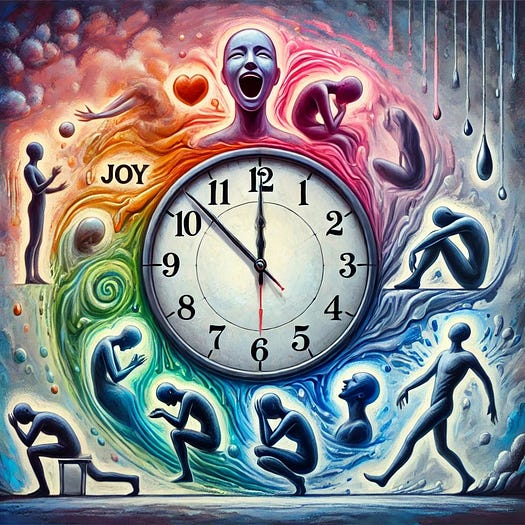 Time and your emotions. Time feels different based on how you feel ...