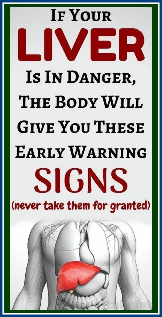 This Is An Alarm For a Damaged Liver. Don’t Ignore it! - healthystyle ...