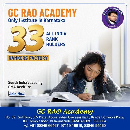 Top CMA Coaching Centers in karnataka | by GCRAO Academy | Medium