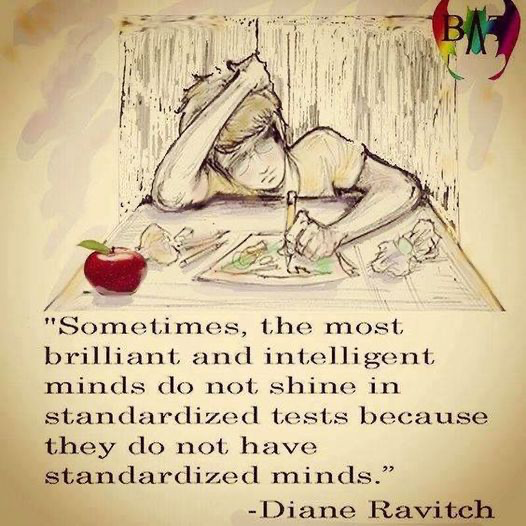 WE ARE NOT STANDARDIZED. Standardized testing requirements are… | by ...