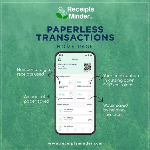 Digital Receipts App - Receiptsminder - Medium